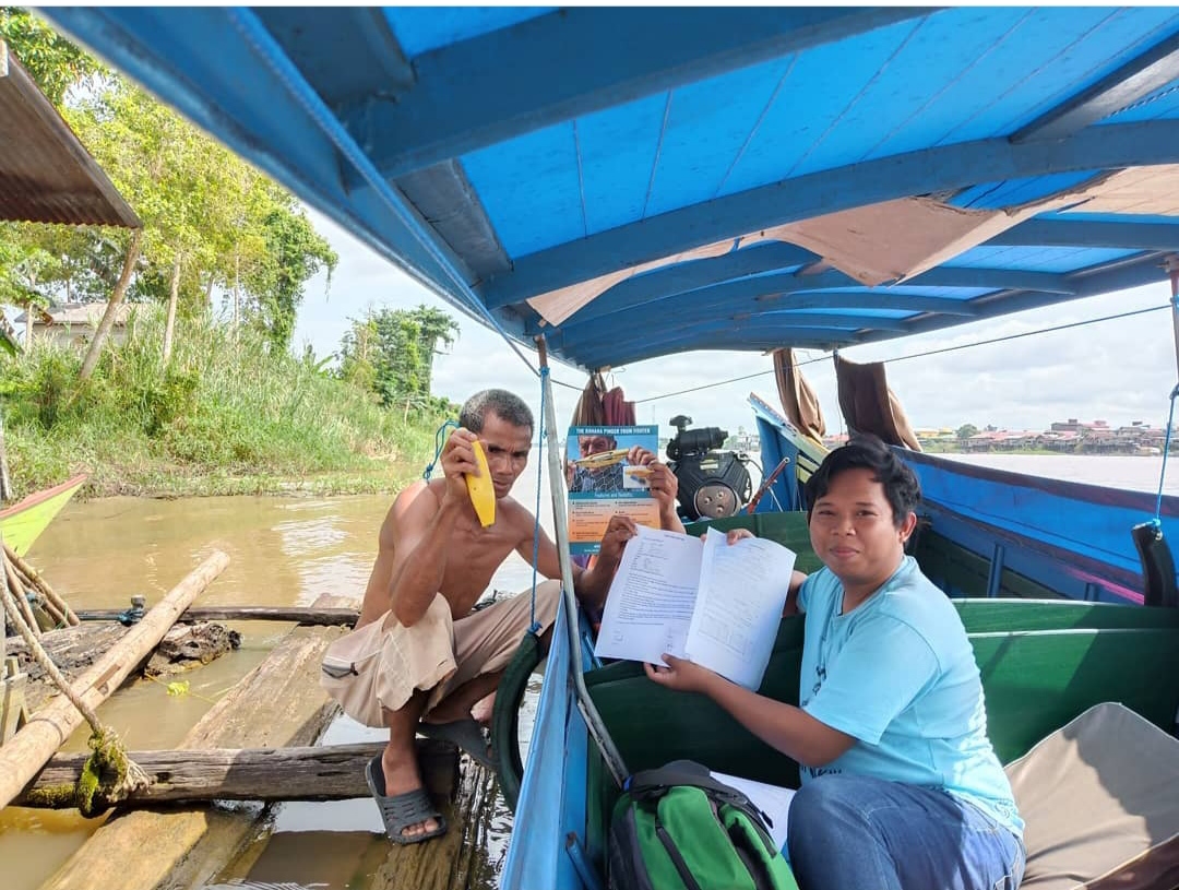 Pembagian 40 Banana Pinger Kepada Nelayan di 4 Kecamatan Tepi Sungai ...
